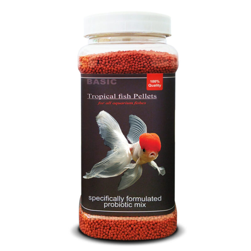 Horizone Basic Tropical Fish Pellets for All Aquarium Fishes with Added ...
